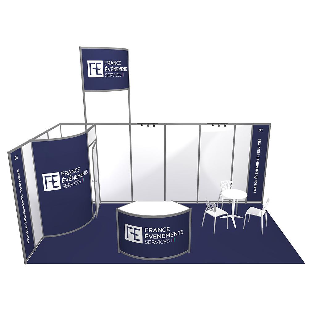 Stand Pack 6 COM (de 9 à 27 m²) | Technotrans